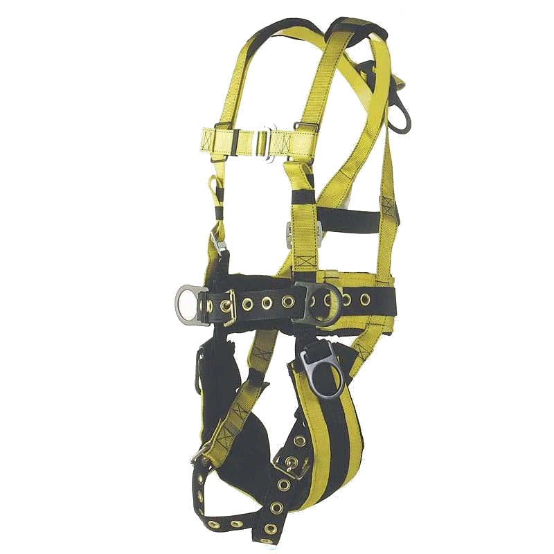 Tower Working Type Full Body Harness w/ 5 D-Rings, Padded Seat & Waist ...