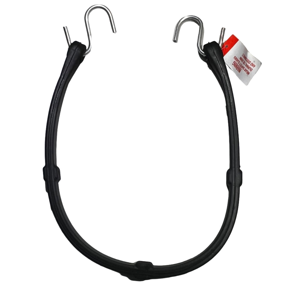24" Adjustable Rubber Tarp Strap | 10 PACK | 100% RUBBER – RatchetStrap.Com