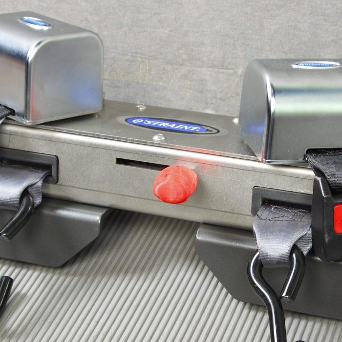 Q'UBE FULLY ADAPTABLE COMPLETE BOLT-IN WHEELCHAIR SECUREMENT