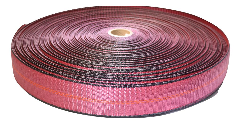 2" WEBBING SCUFF EDGE® / RED | RatchetStrap.com