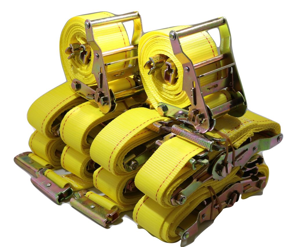 E-TRACK RATCHET STRAPS W/SPRING E FITTING | RatchetStrap.com