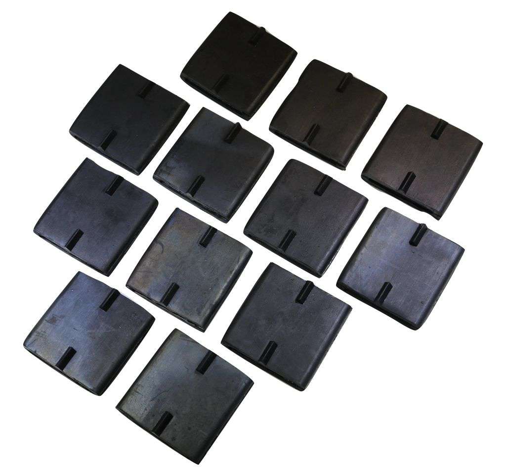 QTY 12 RUBBER TIRE CLEAT FOR RATCHET STRAP |RatchetStrap.com