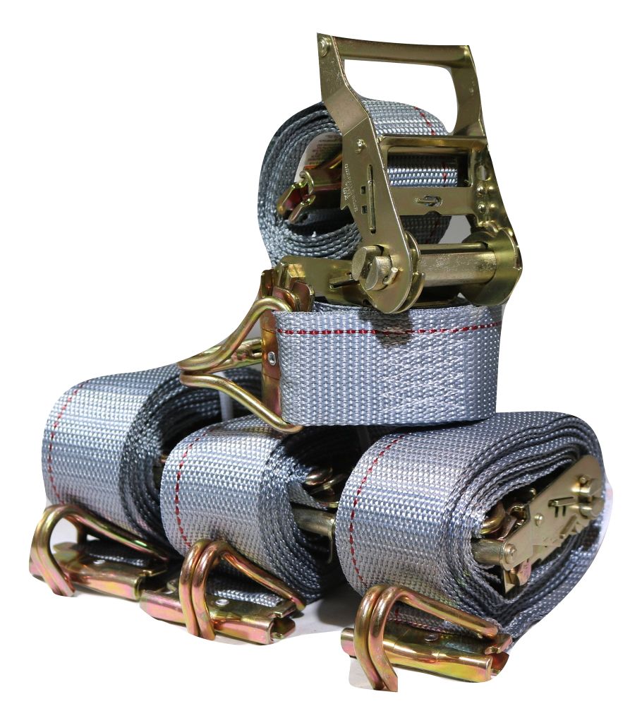 2x16 FT RATCHET STRAP SPRING E/WIRE J HOOK |RatchetStrap.com